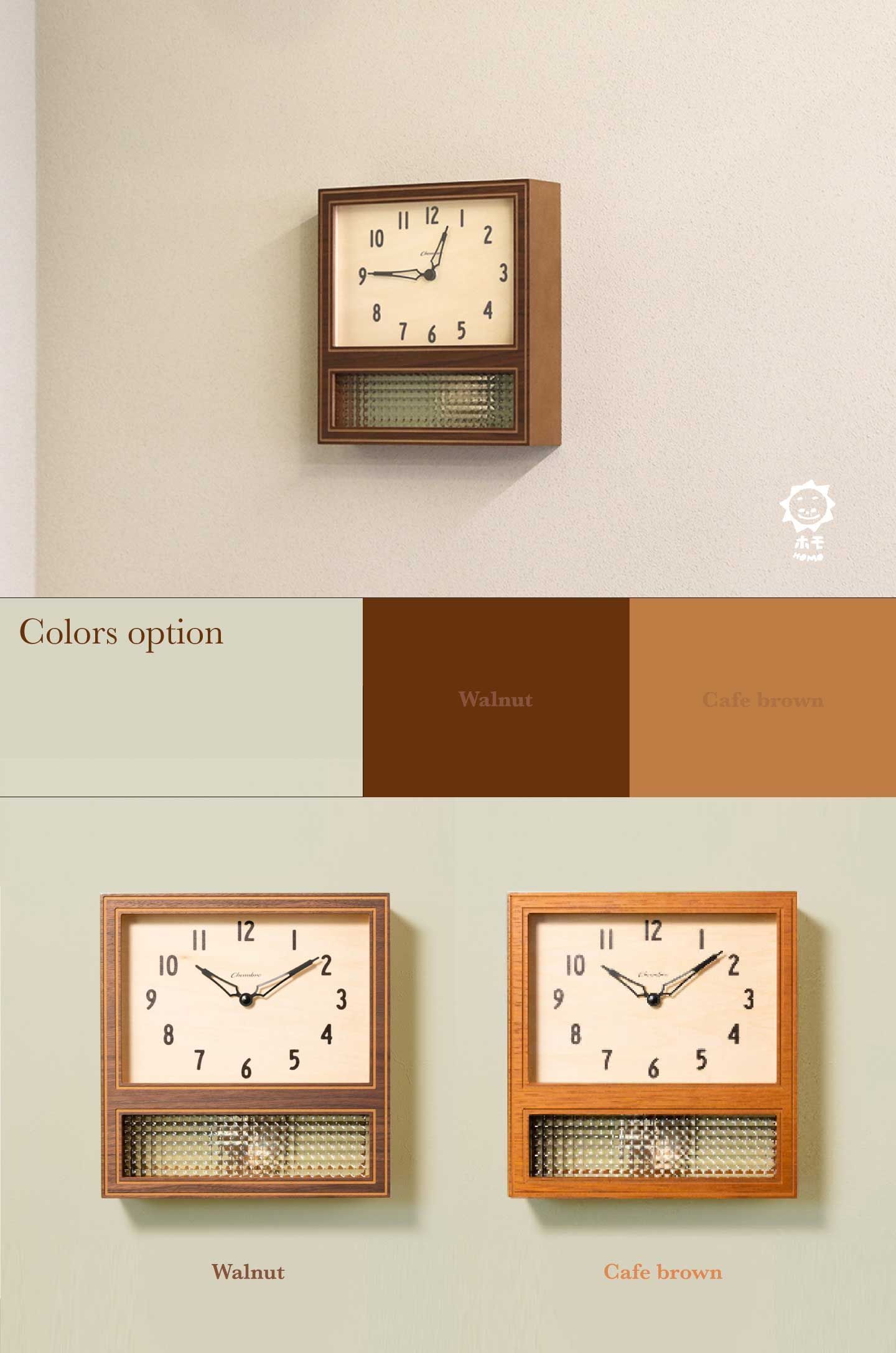 벽시계 > 샹브루 Court Pendulum Clock 클래식 디자인 무소음 추시계 | 오늘의집 쇼핑