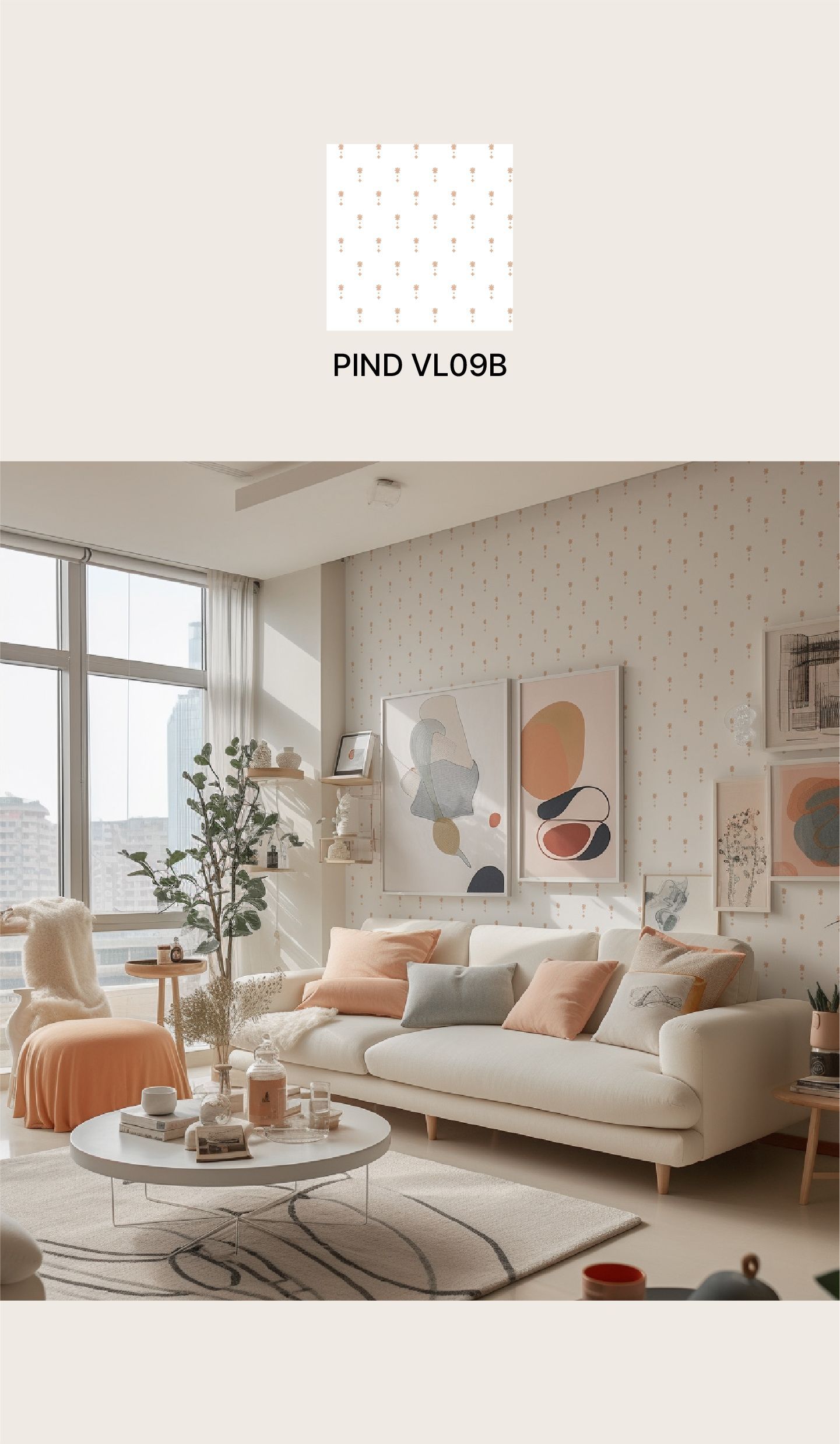 벽지·도배용품 > [오늘의집 단독] 셀프 스티커 떼기 쉬운 패브릭 벽지 PIND VL09 | 오늘의집 쇼핑