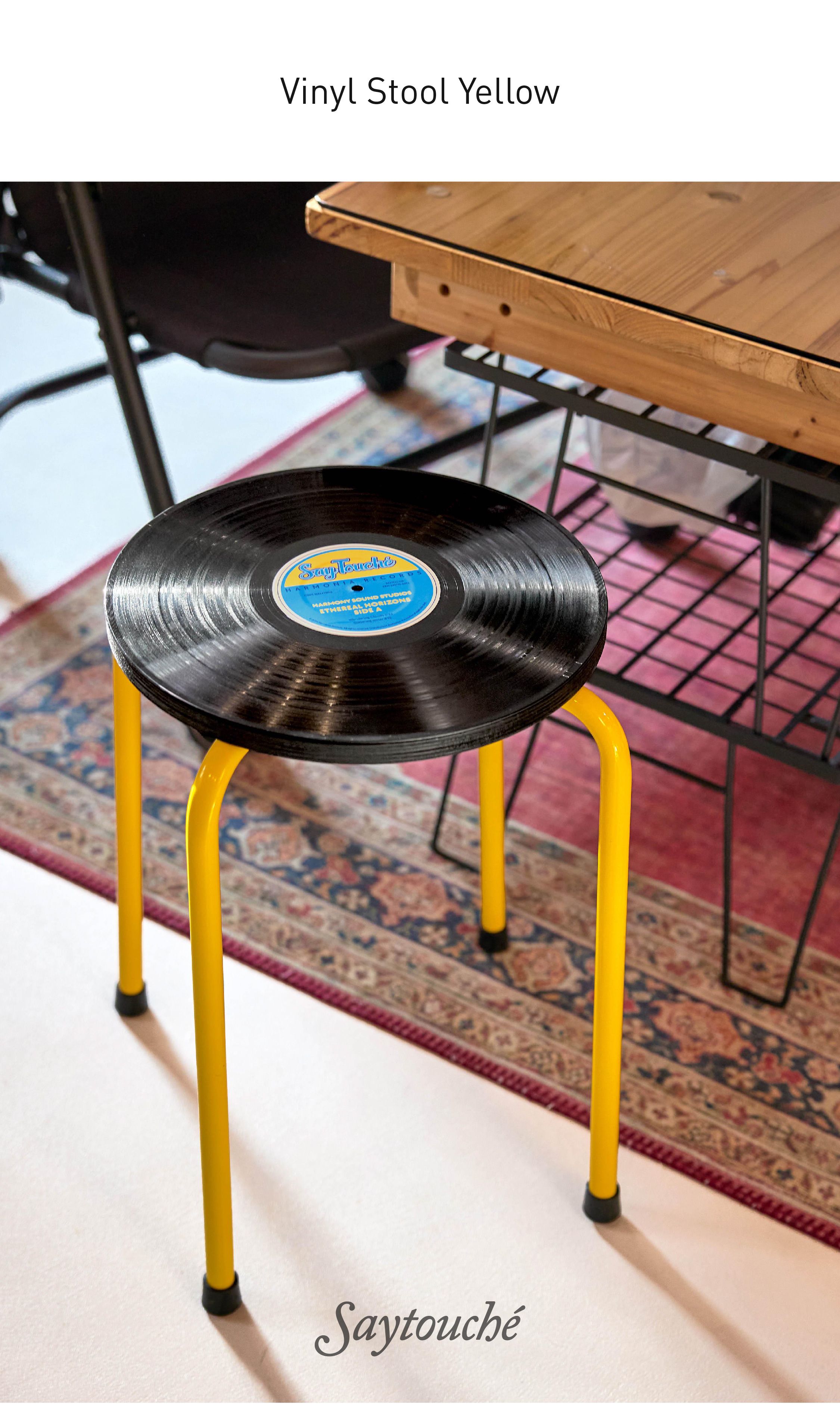 스툴·벤치 > Vinyl Stool Yellow | 오늘의집 쇼핑