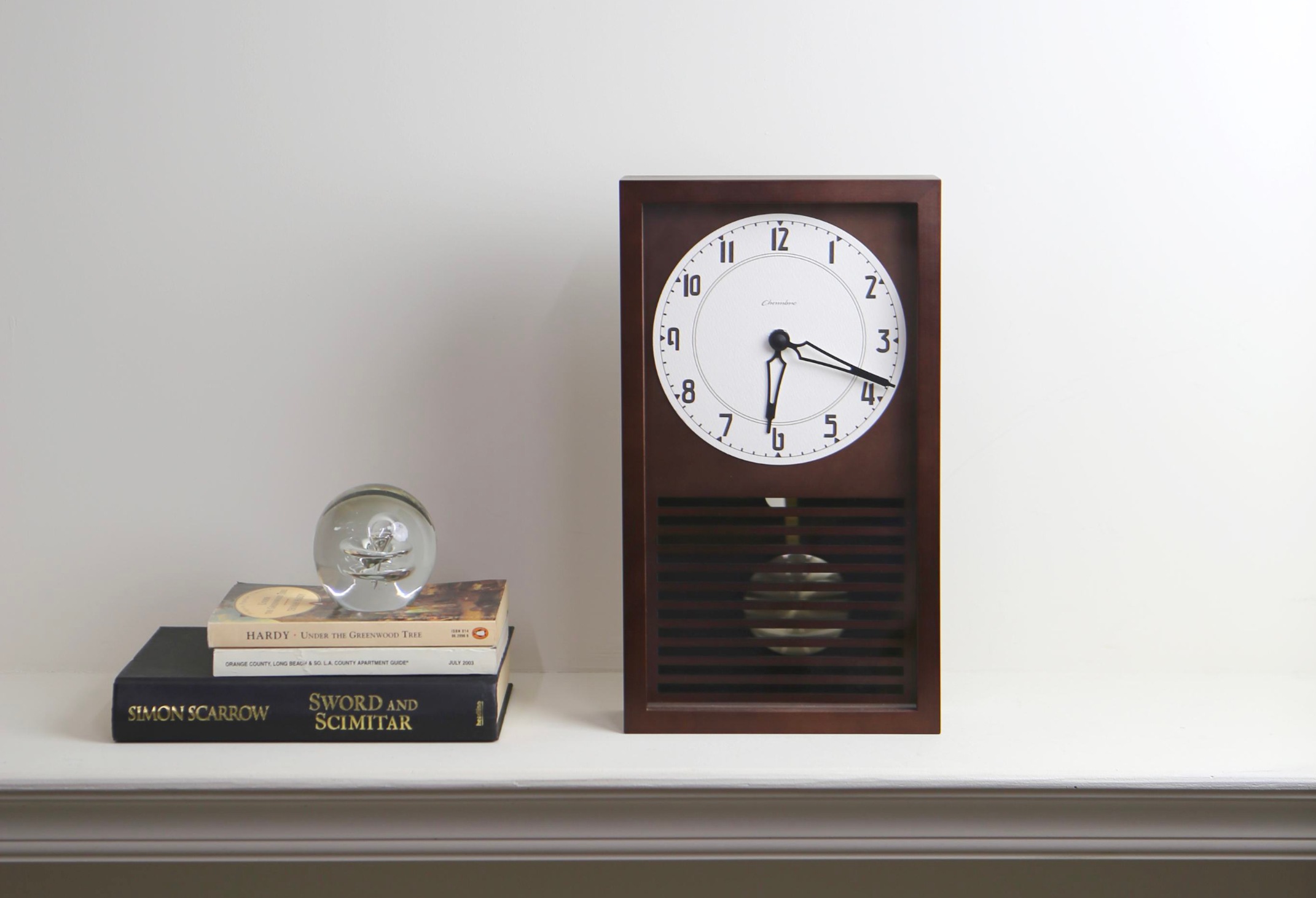 벽시계 > 샹브루 Lattice Pendulum Clock. 일본 장인 무소음 추시계 | 오늘의집 쇼핑