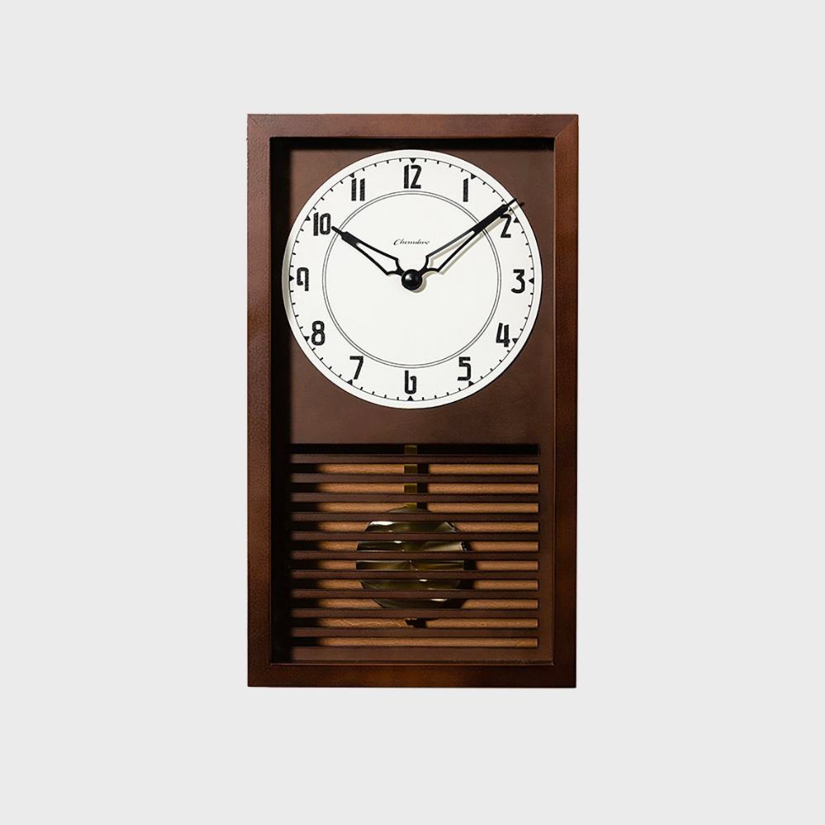 벽시계 > 샹브루 Lattice Pendulum Clock. 일본 장인 무소음 추시계 | 오늘의집 쇼핑