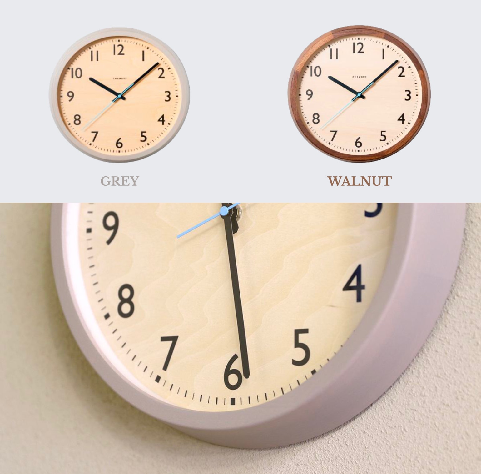 벽시계 > 샹브루 Drop clock (WN) 일본 무소음 원목 명품 벽시계 | 오늘의집 쇼핑
