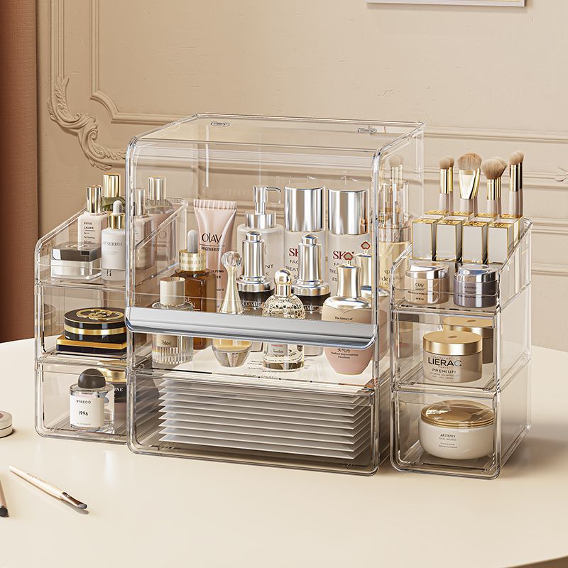 화장품정리용품 1미터 예쁜 화장품 정리대 정리함 보관함화장대 정리함 멀티 수납함 특대형 화장품 정리함 오늘의집 쇼핑