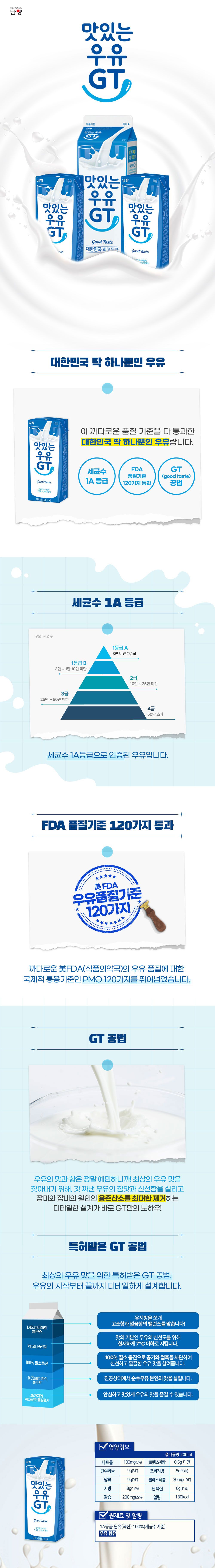우유·두유 > 맛있는 우유GT T/P(멸균) 200ml *24입 | 오늘의집 쇼핑