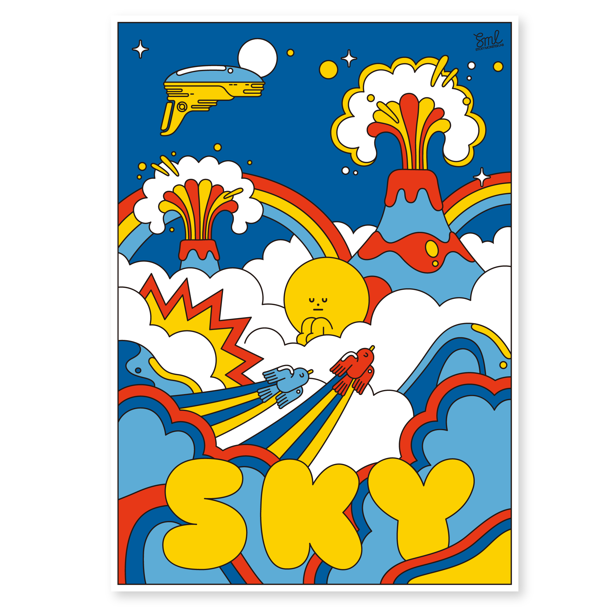 그림·사진 > SML POSTER SERIES - HILL / SEA / SKY | 오늘의집 쇼핑