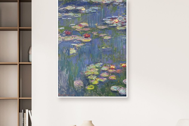 그림·사진 클로드 모네 명화 그림 액자 개업 집들이 선물 수련4 오늘의집 쇼핑