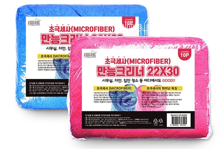 행주·수세미·솔 극세사 만능크리너 22x30 10장 다용도 주방행주 청소걸레 오늘의집 쇼핑