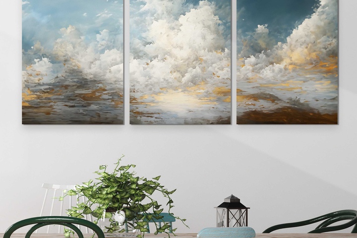 그림·사진 힐링 모던 미드센츄리 추상화 인테리어 대형 그림 액자재물 3세트 오늘의집 쇼핑