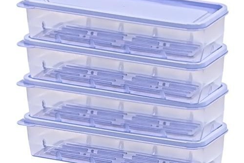 냉장고보관·트레이 국내자체제작 말랑한 냉동밀폐용기 직사각1000ml 4p 오늘의집 쇼핑