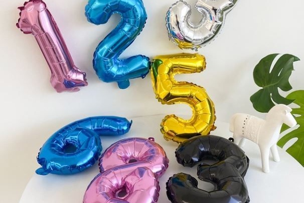 파티·이벤트용품 홈파티 생일파티 이벤트 숫자 은박 풍선 용품 기념일 소품 오늘의집 쇼핑