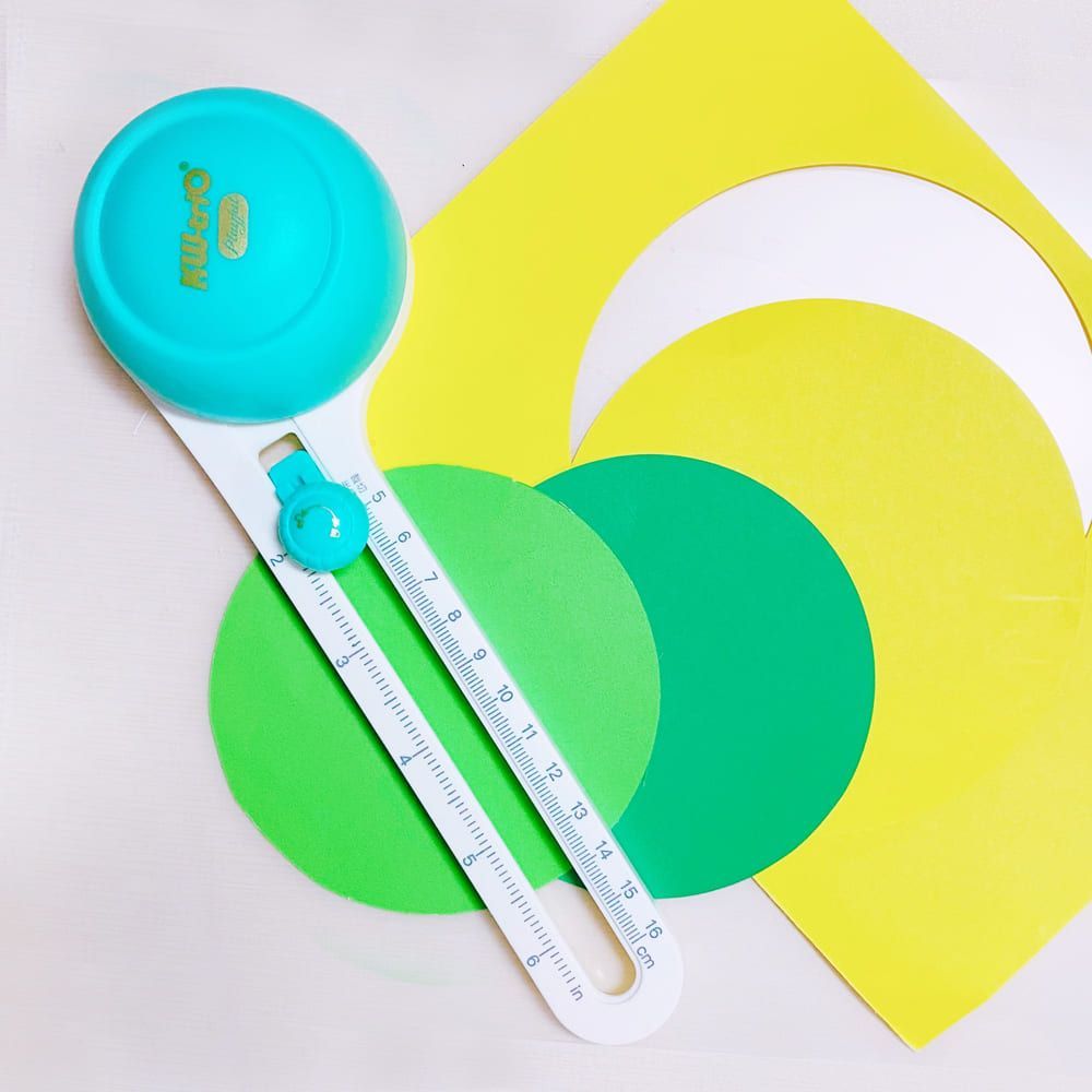 칠판·학습완구 컴퍼스 콤파스 커터기 재단 원형 칼 커팅기 다꾸 사무 문구 커터 모양펀치 오늘의집 쇼핑