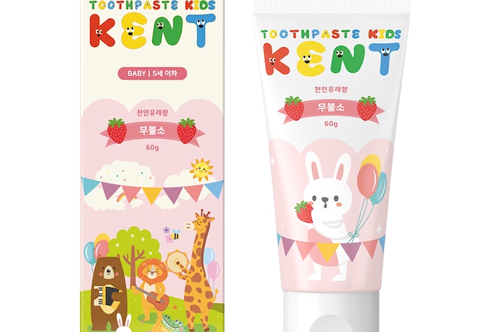 구강용품 키즈 베이비치약 무불소 딸기향 60g 오늘의집 쇼핑