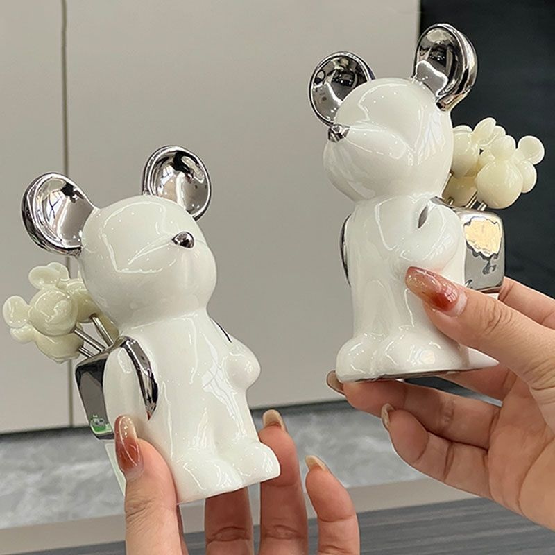 수저·커트러리세트 해외 귀여운 미키 과일 포크 카페 디저트 포크 6p한세트 오늘의집 쇼핑