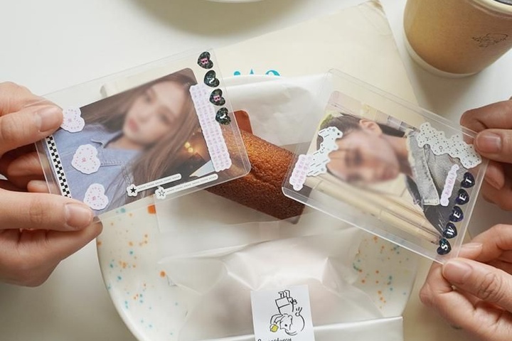 디자인문구 투명 포토카드 슬리브 탑로더 가로 세로 포카 투명탑로더 포카보호필름 포카케이스 미니탑로더 오늘의집 쇼핑