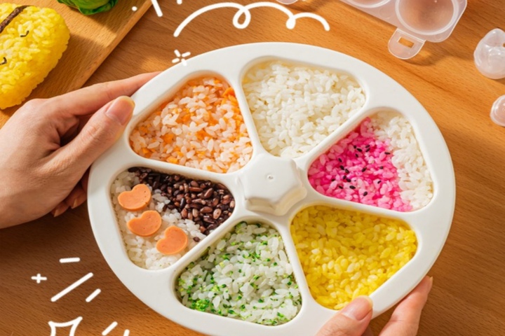 간식·도시락조리도구 삼각김밥틀 주먹밥틀 6구 김밥만들기 오늘의집 쇼핑
