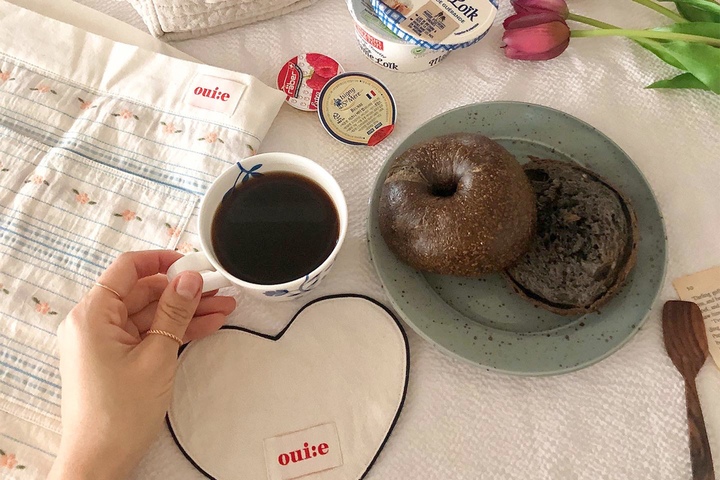 받침·손잡이 하트 티코스터 컵받침 다용도받침 오늘의집 쇼핑