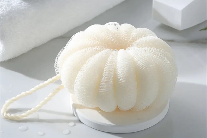 목욕·샤워용품 저자극 플라워 버블 샤워볼 스펀지볼 샤워퍼프 목욕 타올 2color 오늘의집 쇼핑