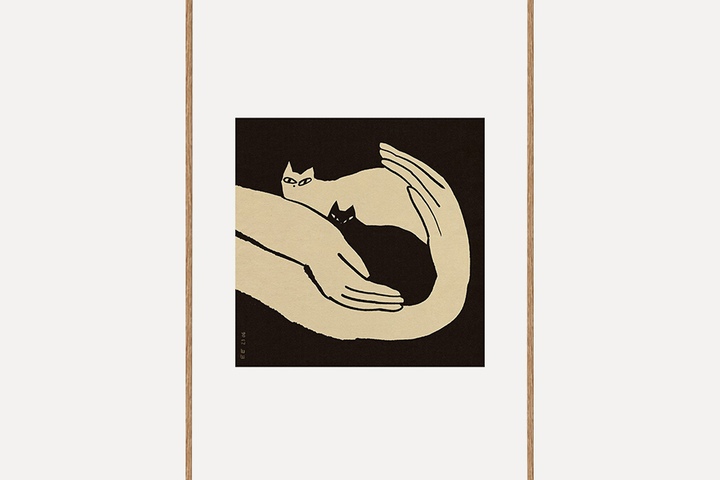 그림·사진 더포스터클럽 Kittens 에니코 카탈린 에게드 아트 프린트 오늘의집 쇼핑