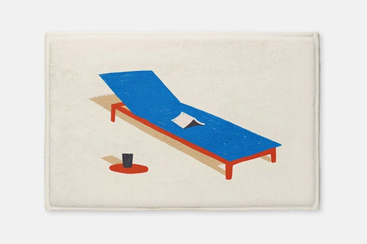 현관·발매트 캐롤라인 코리건 작가 인테리어의 완성 일러스트 작품 Lounge Chair 발매트 오늘의집 쇼핑