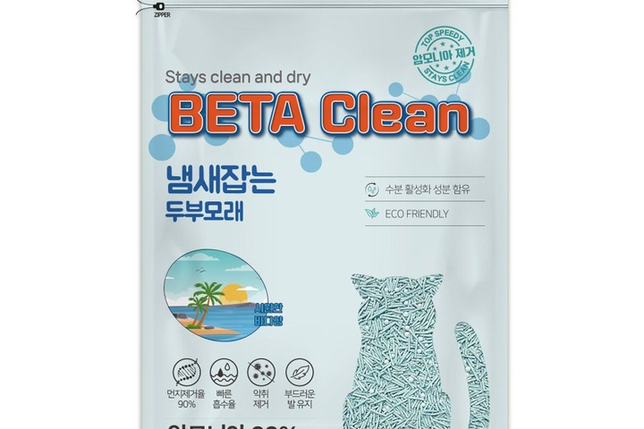 고양이 위생·배변 베타클린 냄새잡는 두부모래 7l 시원한 바다향 Sap 함유 고양이화장실 가는입자 오늘의집 쇼핑