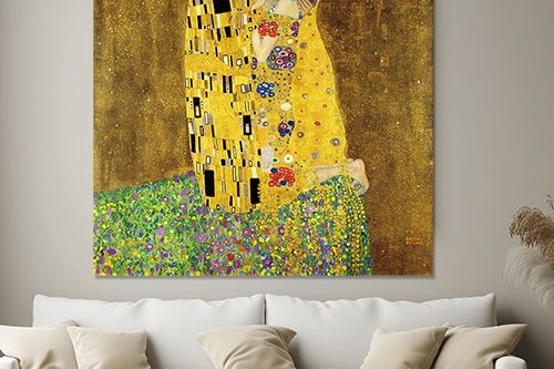 그림·사진 클림트 키스 명화 캔버스액자 벽 침실 거실 서재 부엌 사무실 카페 대형 인테리어 액자 오늘의집 쇼핑