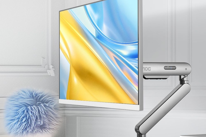 데스크테리어 Aoc Am400 프리미어 실버 싱글 모니터 암 거치대 실버 데스크테리어 오늘의집 쇼핑