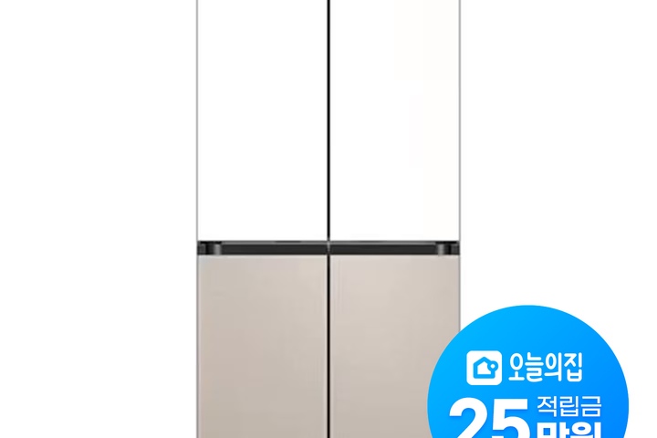 양문형냉장고 렌탈 비스포크 냉장고 키친핏 4도어 615l 화이트베이지 Rf60db9kf2h6 오늘의집 쇼핑