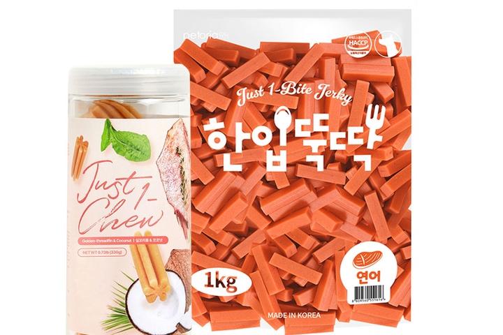 강아지 사료·간식 한입뚝딱 대용량 져키 덴탈츄 강아지 간식 2종 세트 오늘의집 쇼핑