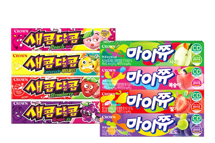 캔디·젤리·껌 츄잉캔디 스틱 세트 8종 40개 오늘의집 쇼핑