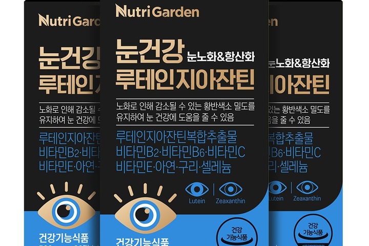 건강기능인증 눈건강 루테인지아잔틴 3박스 총3개월분 눈영양제 항산화 8중 복합 기능성 루테인 오늘의집 쇼핑