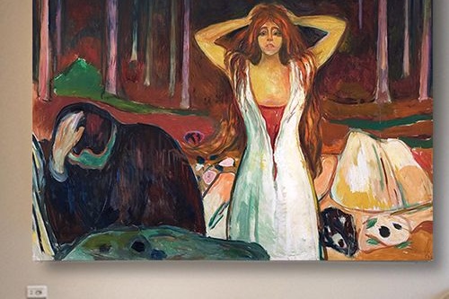 그림·사진 에드바르 뭉크 재 명화 그림 캔버스액자 홈 벽 거실 카페 선물 대형 인테리어 액자 오늘의집 쇼핑