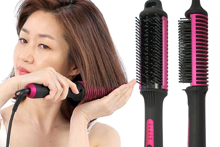 고데기·매직기 퀸스n태양 프리미엄 탱글브러쉬 빗고데기 롤 웨이브고데기 머릿결 정리정돈 뿌리볼륨업 C컬 오늘의집 쇼핑