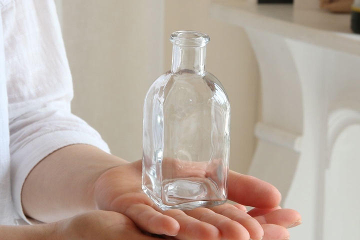 화병·화분 미니 사각 유리 화병 꽃병 다용도 유리병 2size 오늘의집 쇼핑