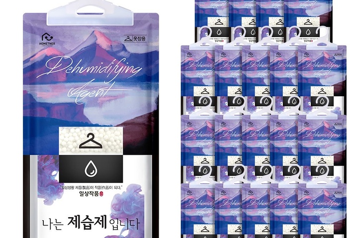 가습제·제습제 옷걸이형 옷장 제습제 120g 20개입 오늘의집 쇼핑
