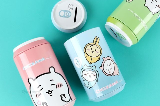 기타장식용품 11 치이카와 캔 저금통 동전 지폐 저축 습관 랜덤 디자인 발송 데스크테리어 오늘의집 쇼핑