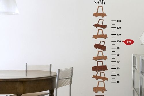 데코스티커 우드스티커 자동차키재기 컬러완제품 아이방장식 오늘의집 쇼핑