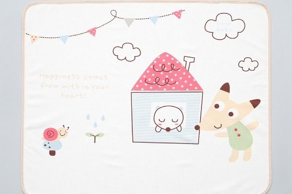 이불·패드 여우나염 미니 방수요 신생아 아기방수패드 유아매트 방수매트 오늘의집 쇼핑
