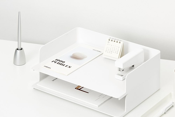 데스크수납·정리 시스템 트레이 와이드 2pack 오늘의집 쇼핑