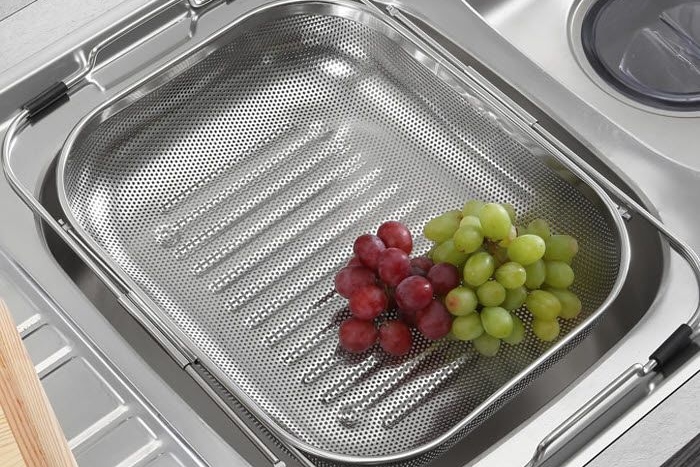 기타주방수납용품 스토피아 스텐레스 씽크바스켓 펀칭바스켓 대 오늘의집 쇼핑