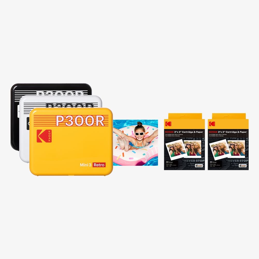 포토·라벨 프린터 미니3 P300r카트리지 68매 번들 휴대용 포토프린터 즉석카메라 사진인화기 오늘의집 쇼핑