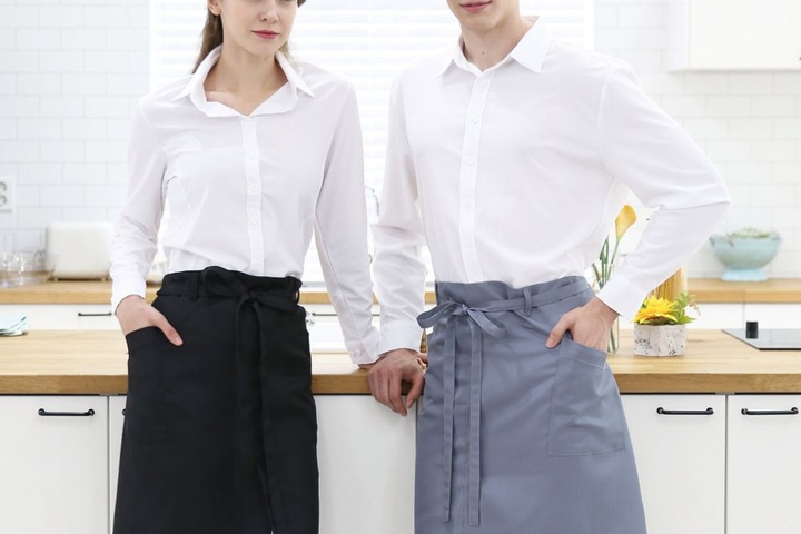 앞치마·주방장갑 포켓라인 허리 앞치마허리형 식당 카페 쉐프 베이커리 바리스타앞치마 7color 오늘의집 쇼핑