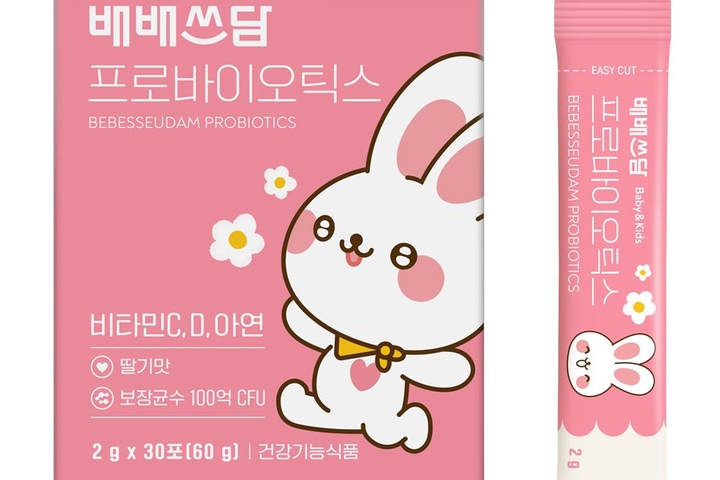 건강기능인증 배배쓰담 프로바이오틱스 아기 유산균 2g30포 오늘의집 쇼핑