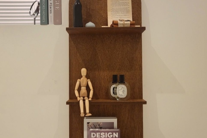 스탠드선반 Round Shelf 01 Magazine Rack 매거진랙 스탠드 선반 카페 인테리어 오늘의집 쇼핑