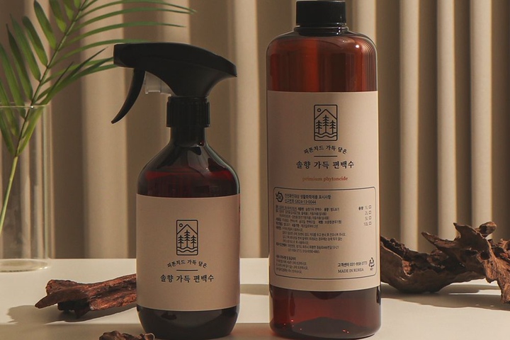 탈취·방향제 1l500ml 솔향가득 잎 편백수 피톤치드 새집증후군 베이크아웃 오늘의집 쇼핑