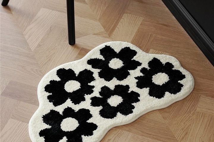 현관·발매트 Flowers Rug 발매트 러그 집들이선물 오늘의집 쇼핑