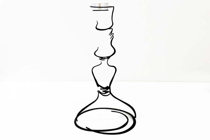 캔들홀더·워머 더닷 드로잉 철제 티라이트 홀더 촛대 Drawing Tea Light Holder L 오늘의집 쇼핑