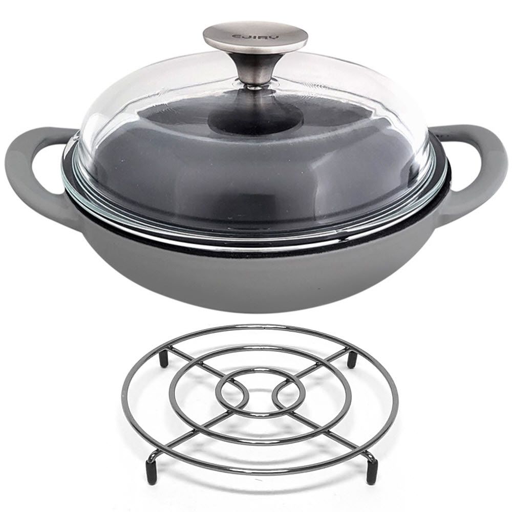 냄비·뚝배기 > 에지리 무쇠 인덕션 통주물 IH 베이비웍 그레이 18cm 사은품 냄비받침 5492 | 오늘의집 쇼핑