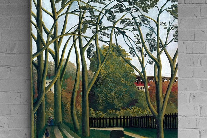 그림·사진 앙리 루소 르 비에브르 강둑의 봄 명화 작품 그림 캔버스액자 인물화 벽 인테리어 액자 오늘의집 쇼핑