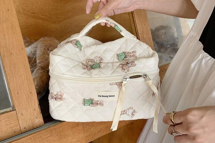 화장품정리용품 누빔 화장품파우치 여행용 가방속 속옷 어린이집 기저귀 파우치 오늘의집 쇼핑