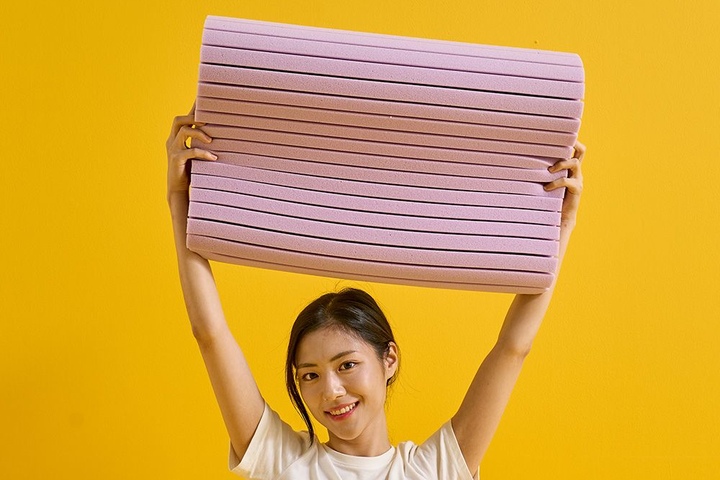라텍스·폼베개 똑바른 라벤더 메모리폼 베개 경추베개 목편한 기능성 배게 오늘의집 쇼핑